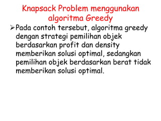 Algoritma Greedy | PPTX