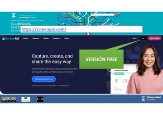 Cómo crear video-tutoriales con ScreenPal (2 de julio de 2024) | PDF | Video Software | Computer ...