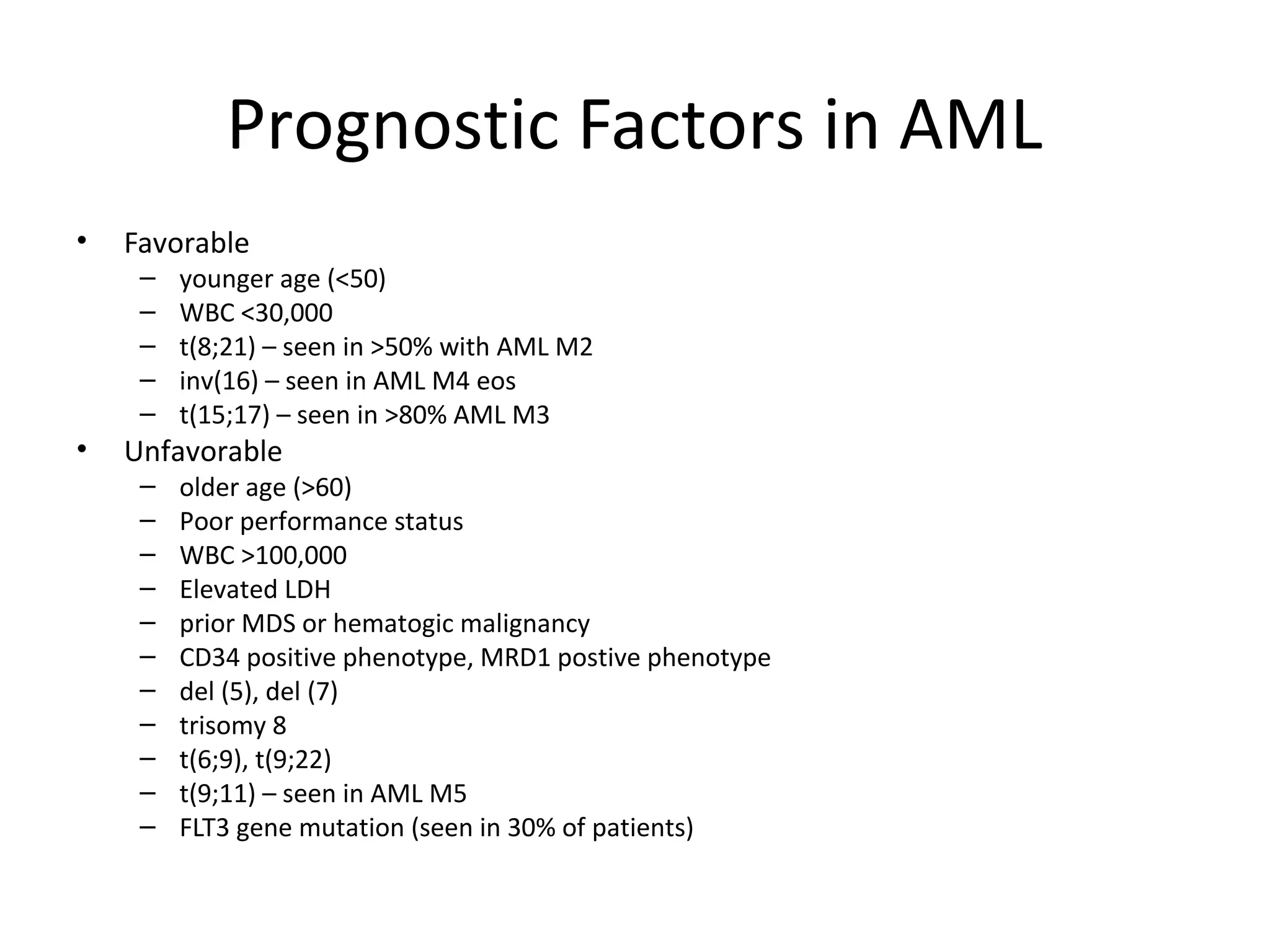 AML vs ALL 5th Semester | PPT