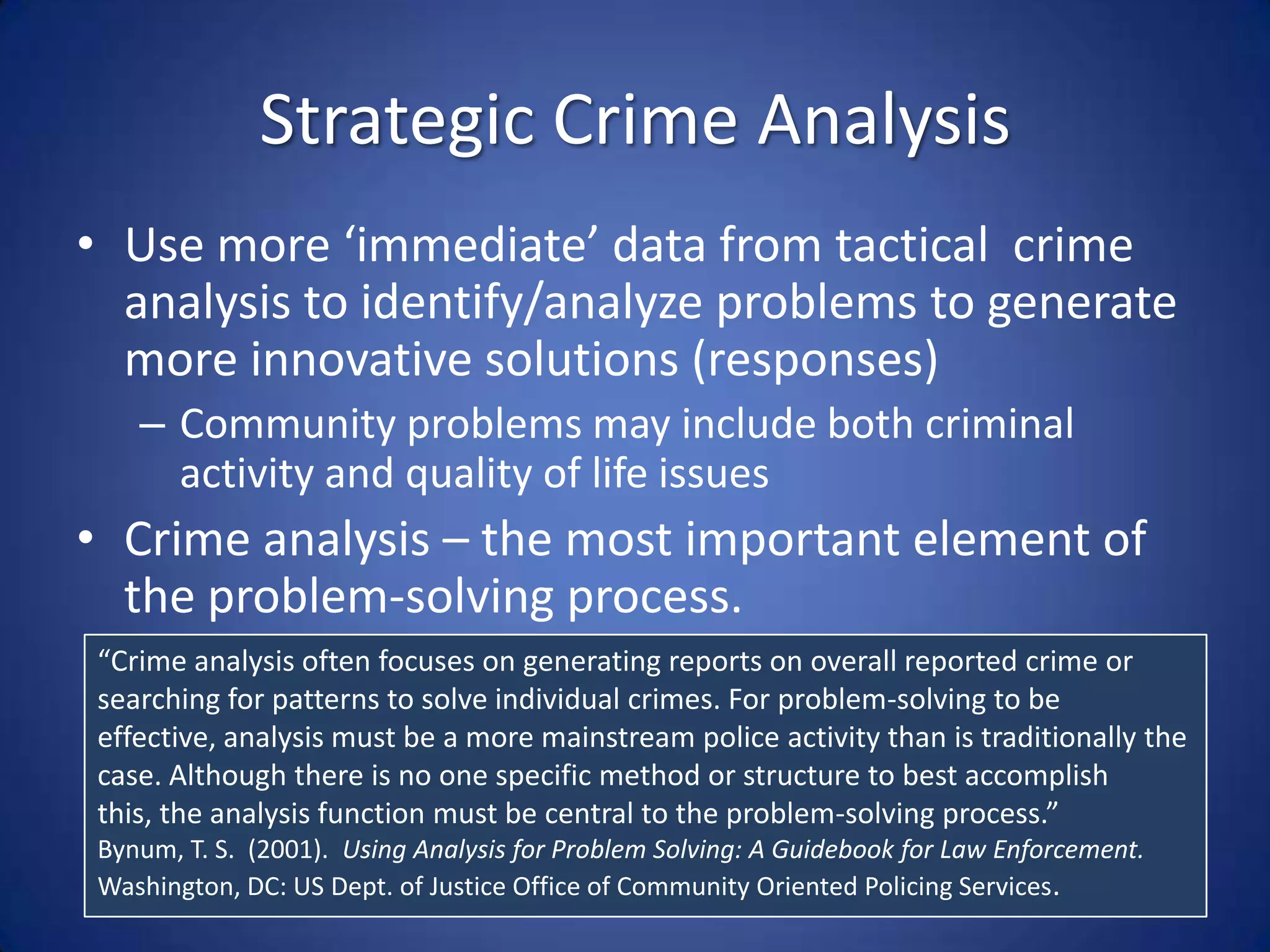 06 analysis of crime | PPSX