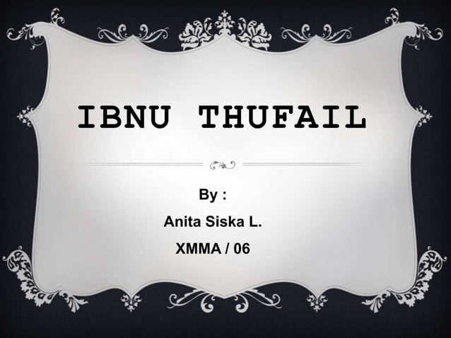 biorafi ibnu thufail | PPTX