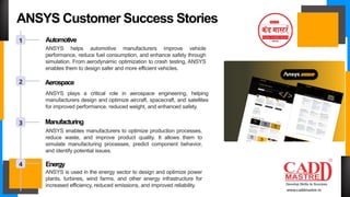 Best ANSYS Workbench Training Center CADD MASTRE | PPTX | Manufacturing Industry | Industries