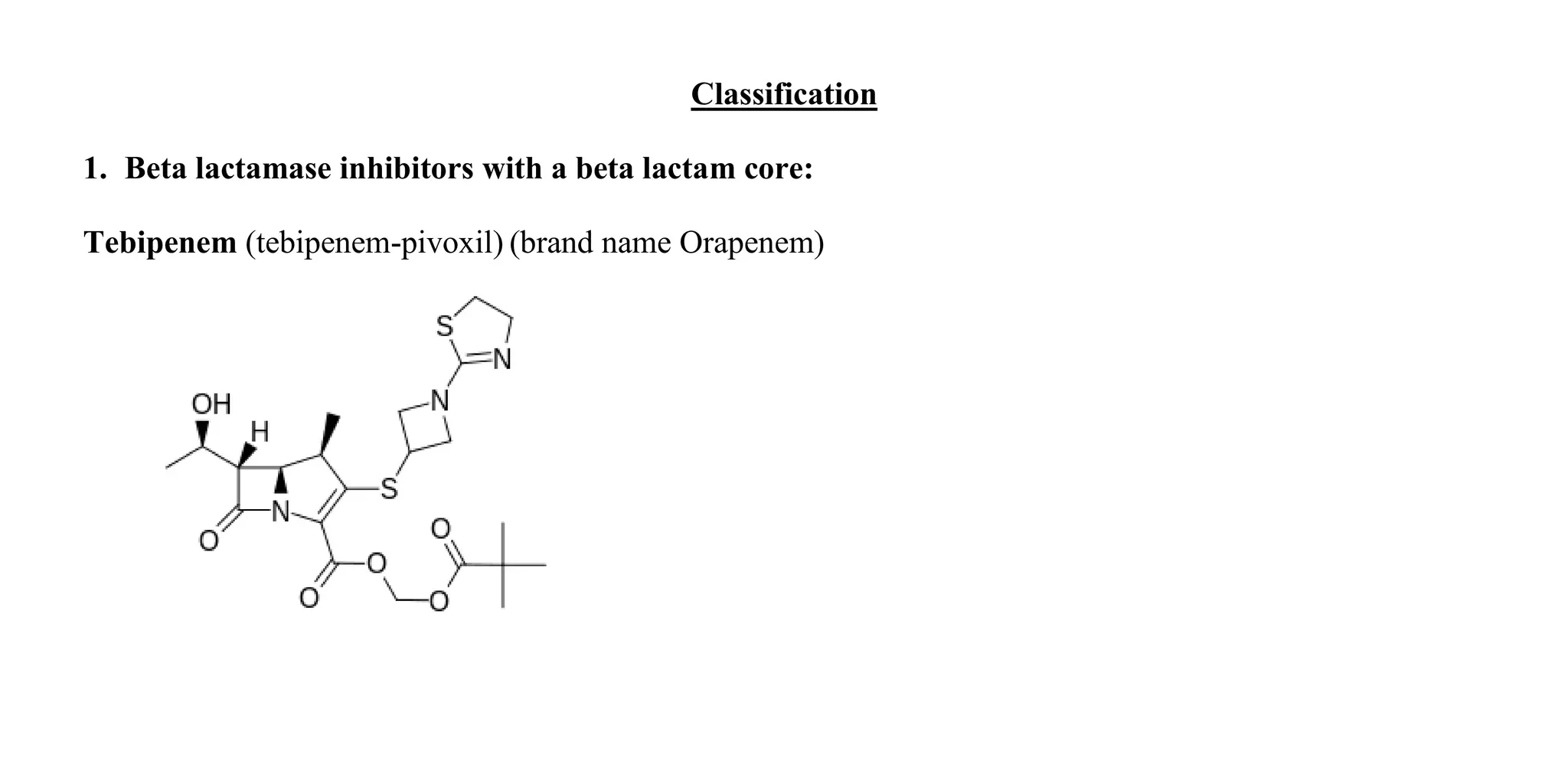Beta lactamase inhibitors | PDF