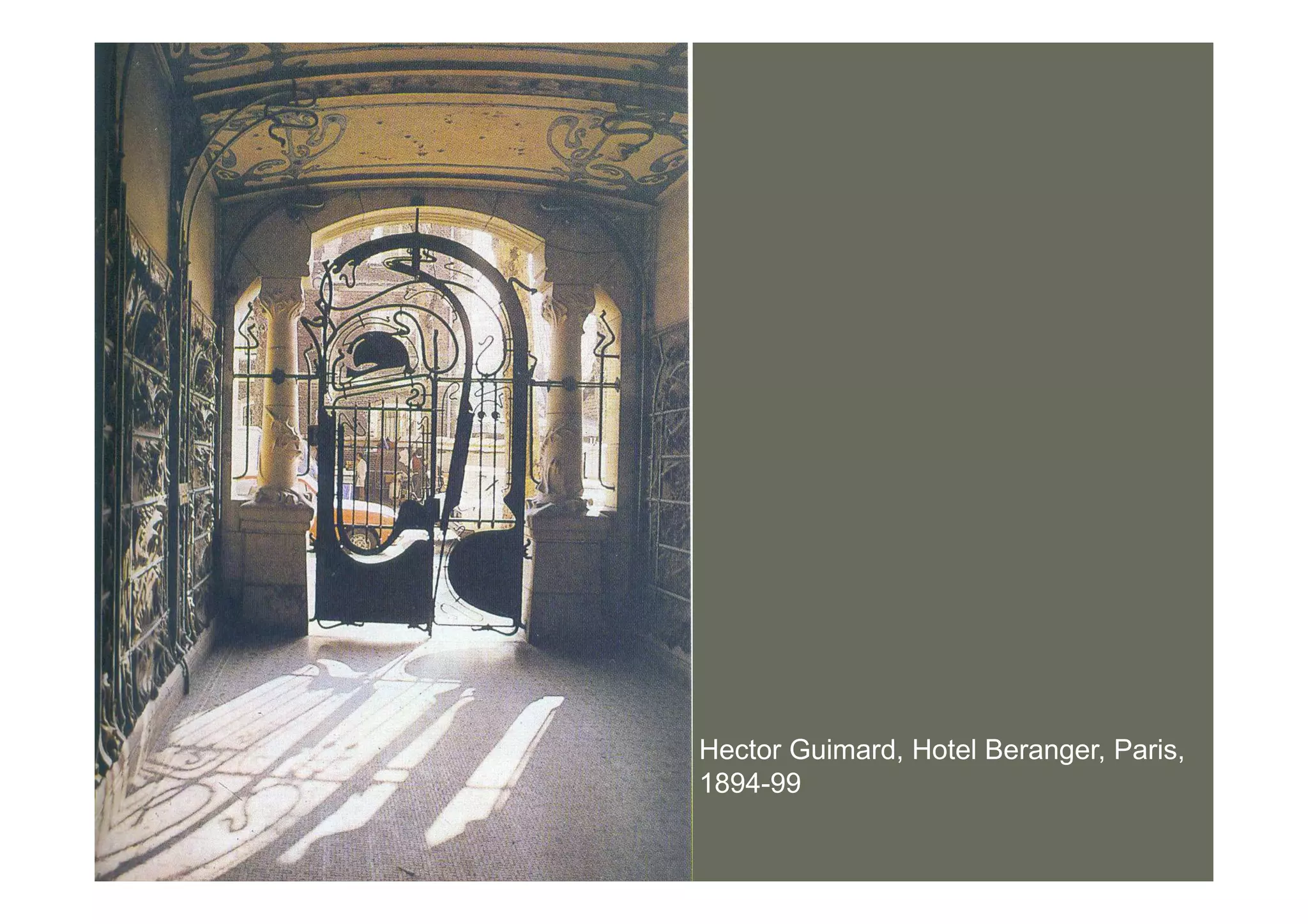 06 art nouveau gaudi,horta,guimard [compatibility mode] | PPT