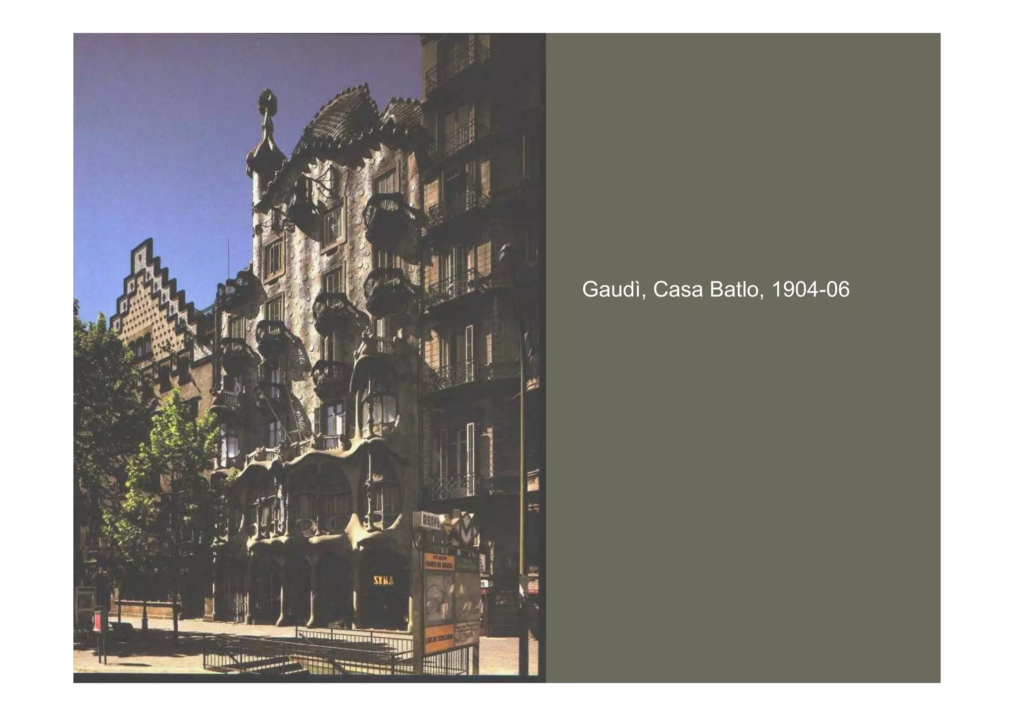 06 art nouveau gaudi,horta,guimard [compatibility mode] | PPT