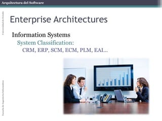 Software Architecture - Business software taxonomies | PPT