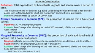 Consumption (C) | PPT