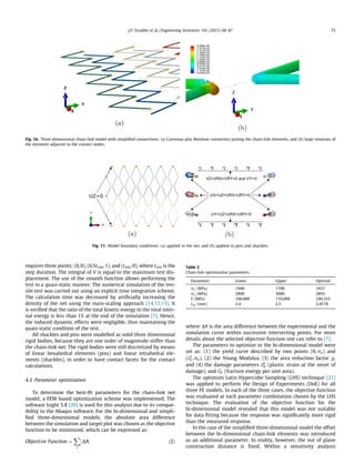 Mechanics of chain-link wire nets | PDF