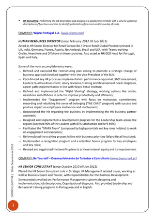 CURRICULUM VITAE - Rui Soares - Profissional ENG | PDF