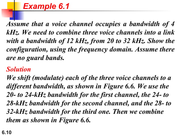 06 Bandwidth Utilization_Multiplexing_and_Spreading | PPT