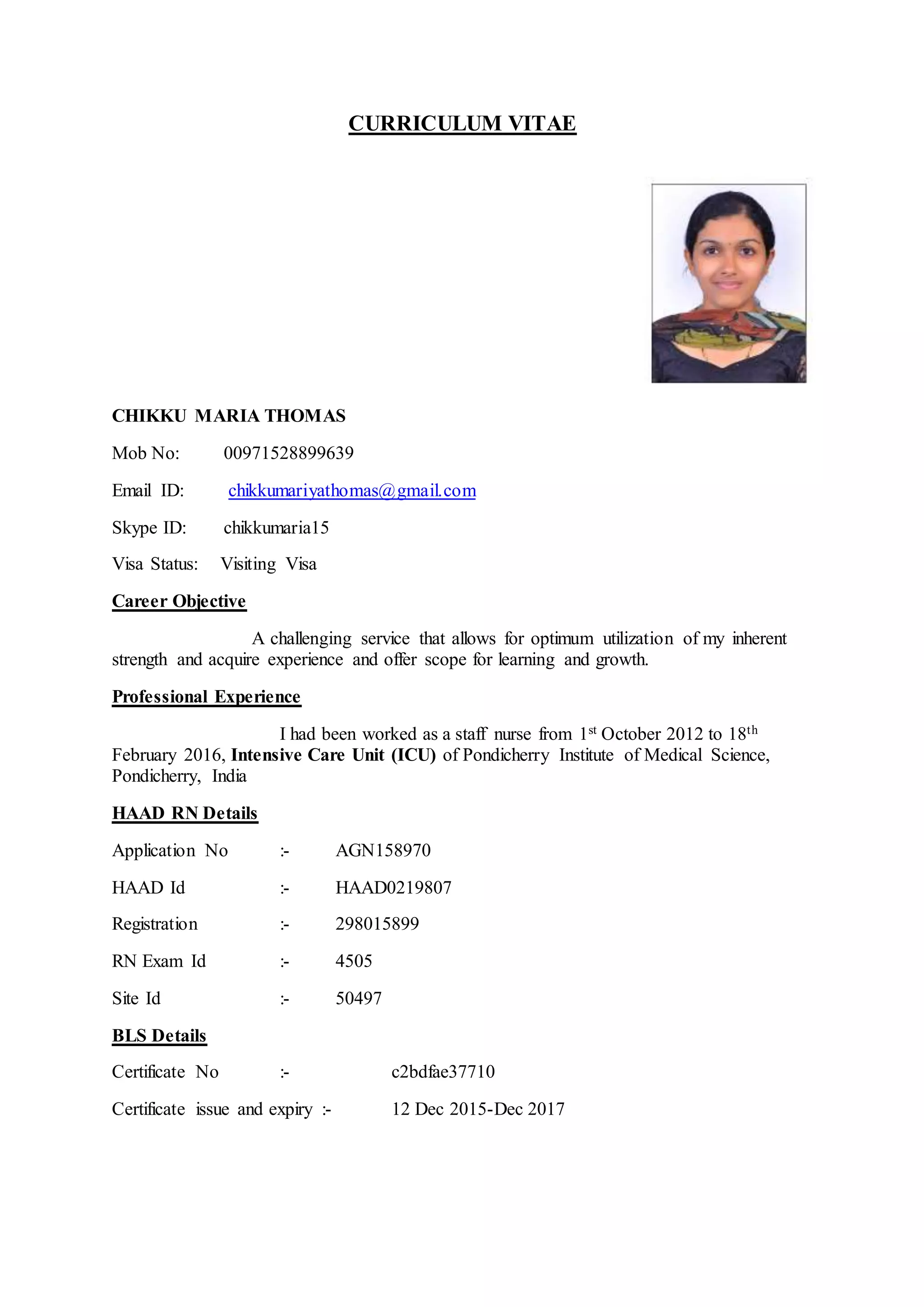 CHIKKU RESUME UPDATED (1) (2) | DOCX