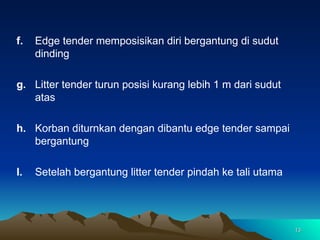 06B High angle lowering vertical rescue indonesia | PPT