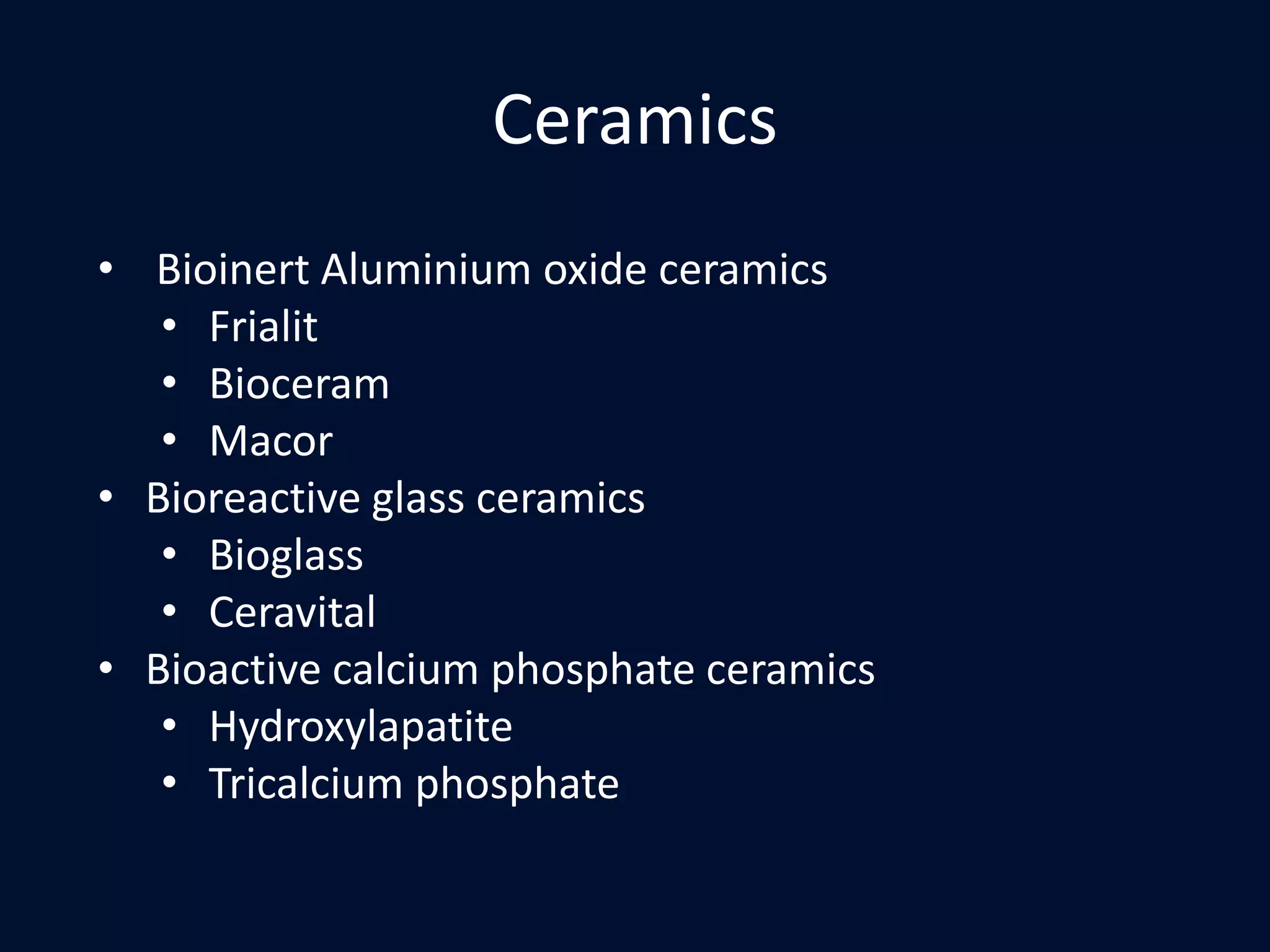 06 biomaterials | PPTX