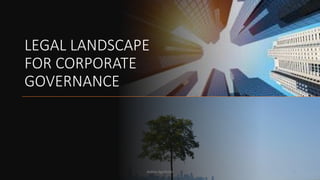 06 BL 301 Corporate Governance - Legal Landscape.pdf