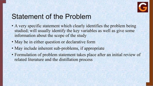 Research Problem and Selecting the research Problem | PPTX | Educational Assessment | Education