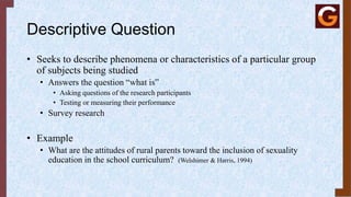 Research Problem and Selecting the research Problem | PPTX ...