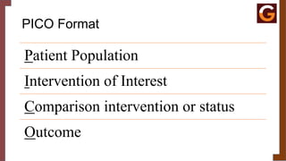 Evidence-Based Practice -research methods | PPT