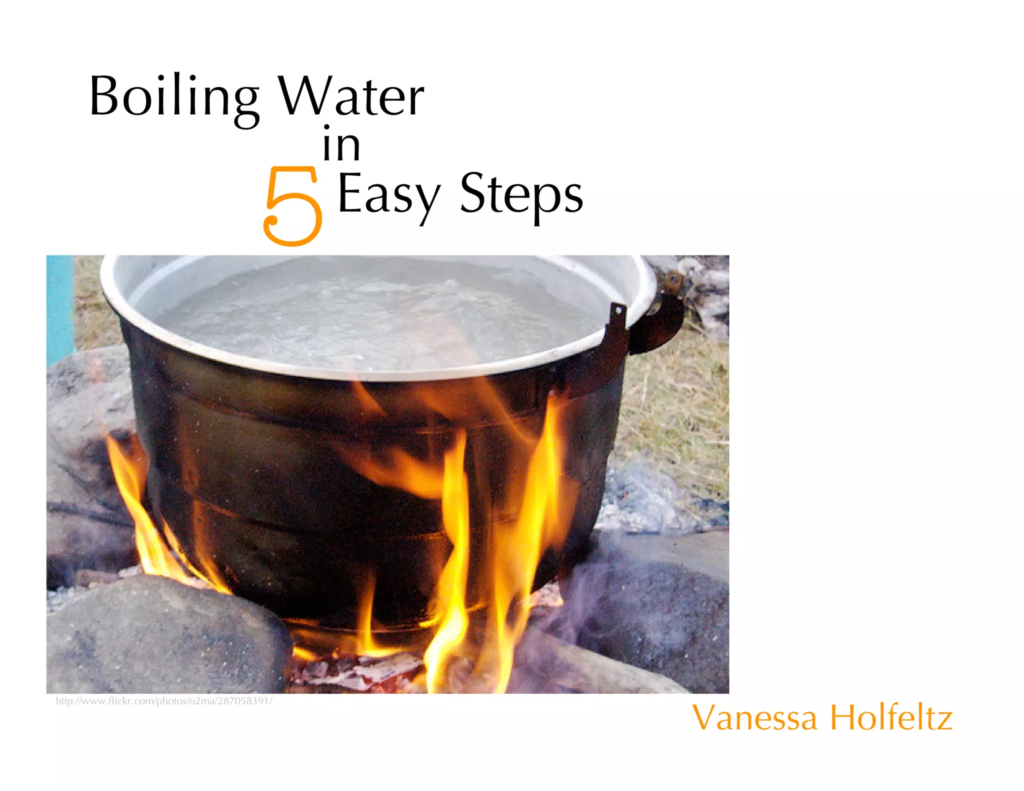 Boiling Water in 5 Easy Steps | PDF