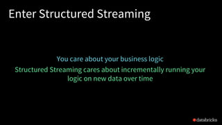Designing and Building Next Generation Data Pipelines at Scale with Structured Streaming with ...