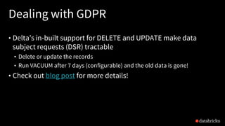 Designing and Building Next Generation Data Pipelines at Scale with Structured Streaming with ...