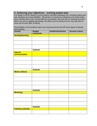 06c.Social media strategy template | PDF