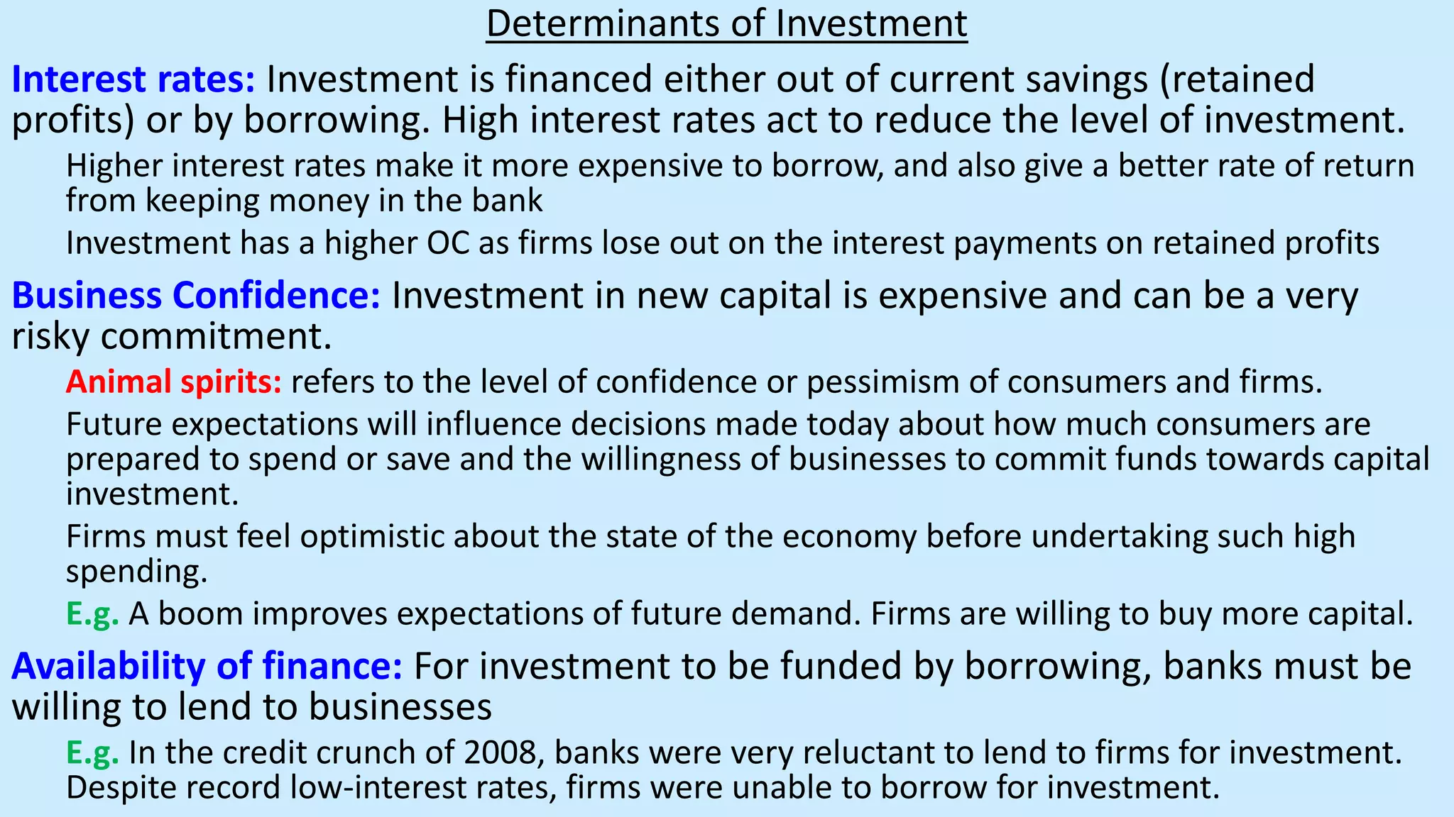 Investment (I) | PPTX
