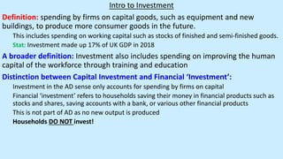 Investment (I) | PPTX