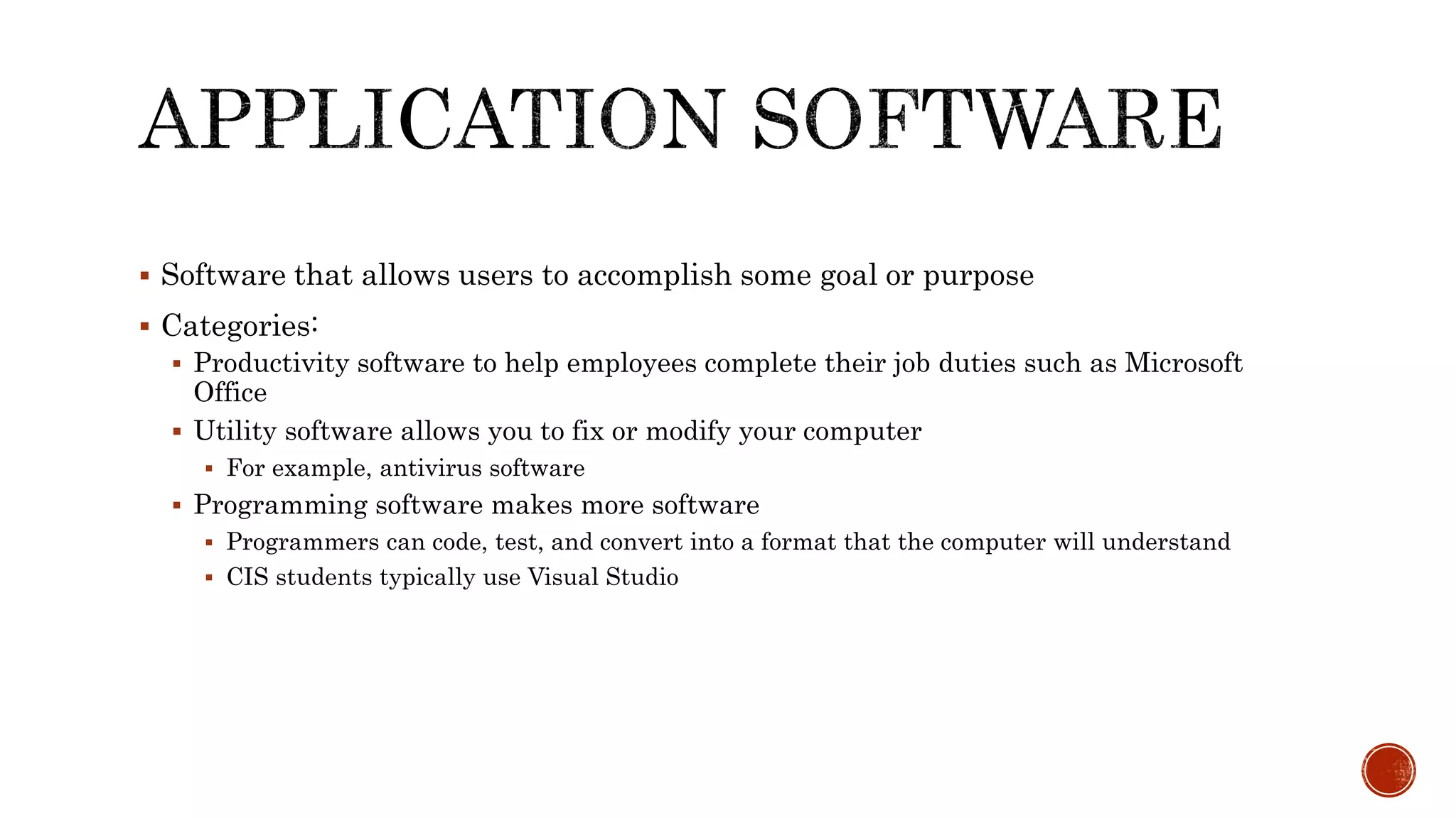 Software and its Types All About Computer Software | PPT