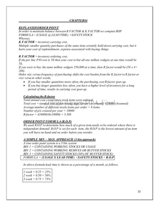 PROCUREMENT & INVENTORY MANAGEMENT | DOCX