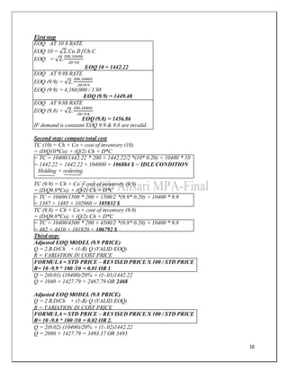 PROCUREMENT & INVENTORY MANAGEMENT | DOCX