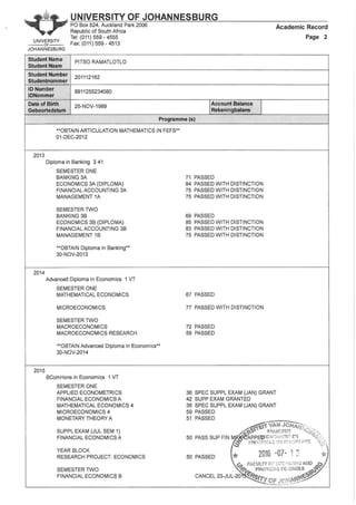 Academic record 2 | PDF