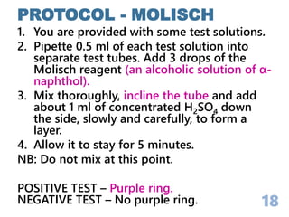 QUALITATIVE DETERMINATION OF CARBOHYDRATES.pdf