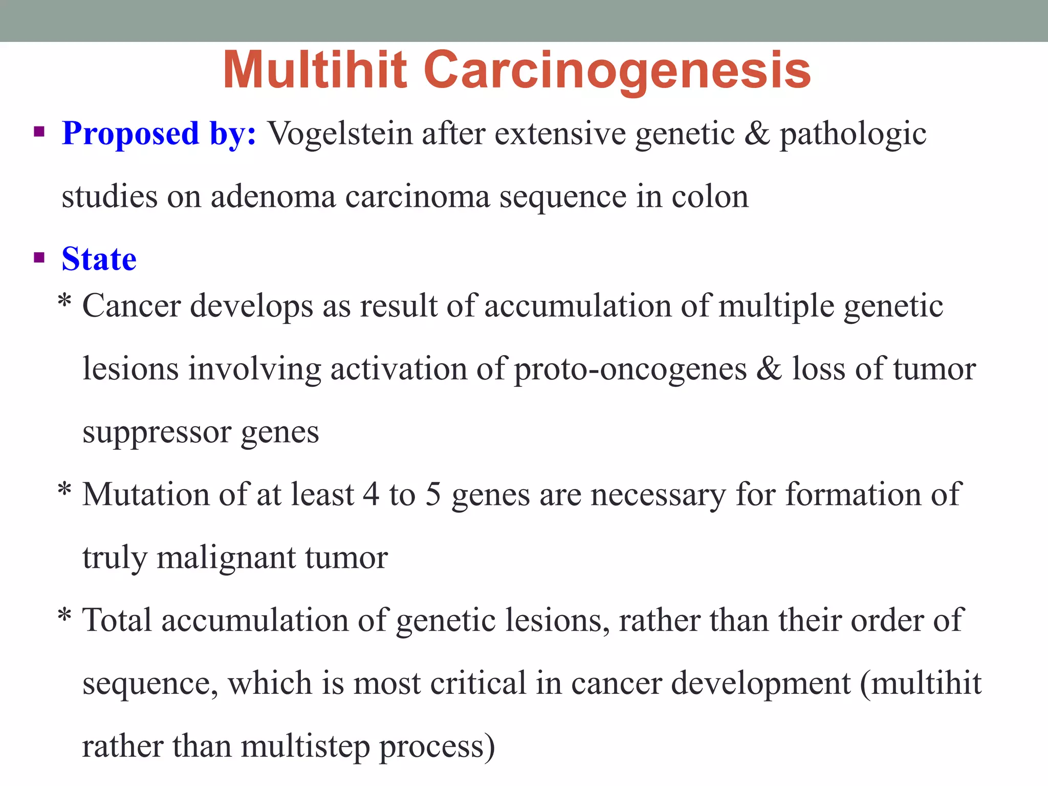 Carcinogenesis | PPTX