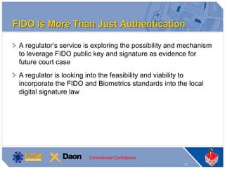 FIDO Authentication in Hong Kong | PPT
