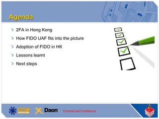 FIDO Authentication in Hong Kong | PPT