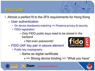 FIDO Authentication in Hong Kong | PPT