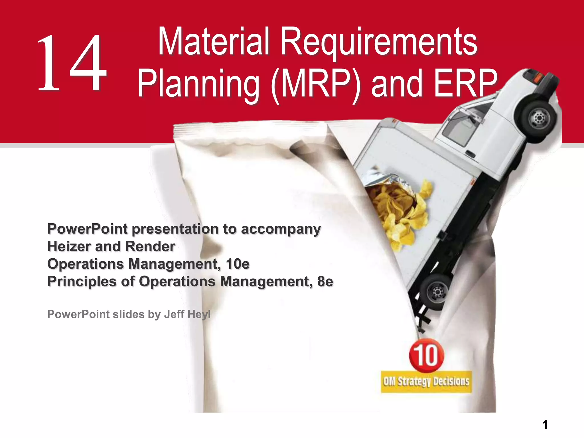 MRP and ERP | PPT