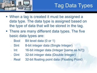 06 chapter03 04_control_logix_tags_memory_structure_fa16 | PPTX