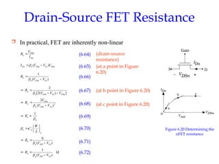[06] Chapter06_Electrical Characteristic of MOSFETs.ppt