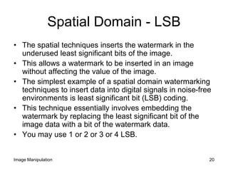 06 cie552 image_manipulation | PPT