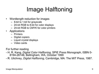 06 cie552 image_manipulation | PPT