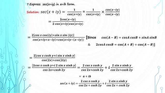 06_Complex Numbers_Hyperbolic Functions.pptx