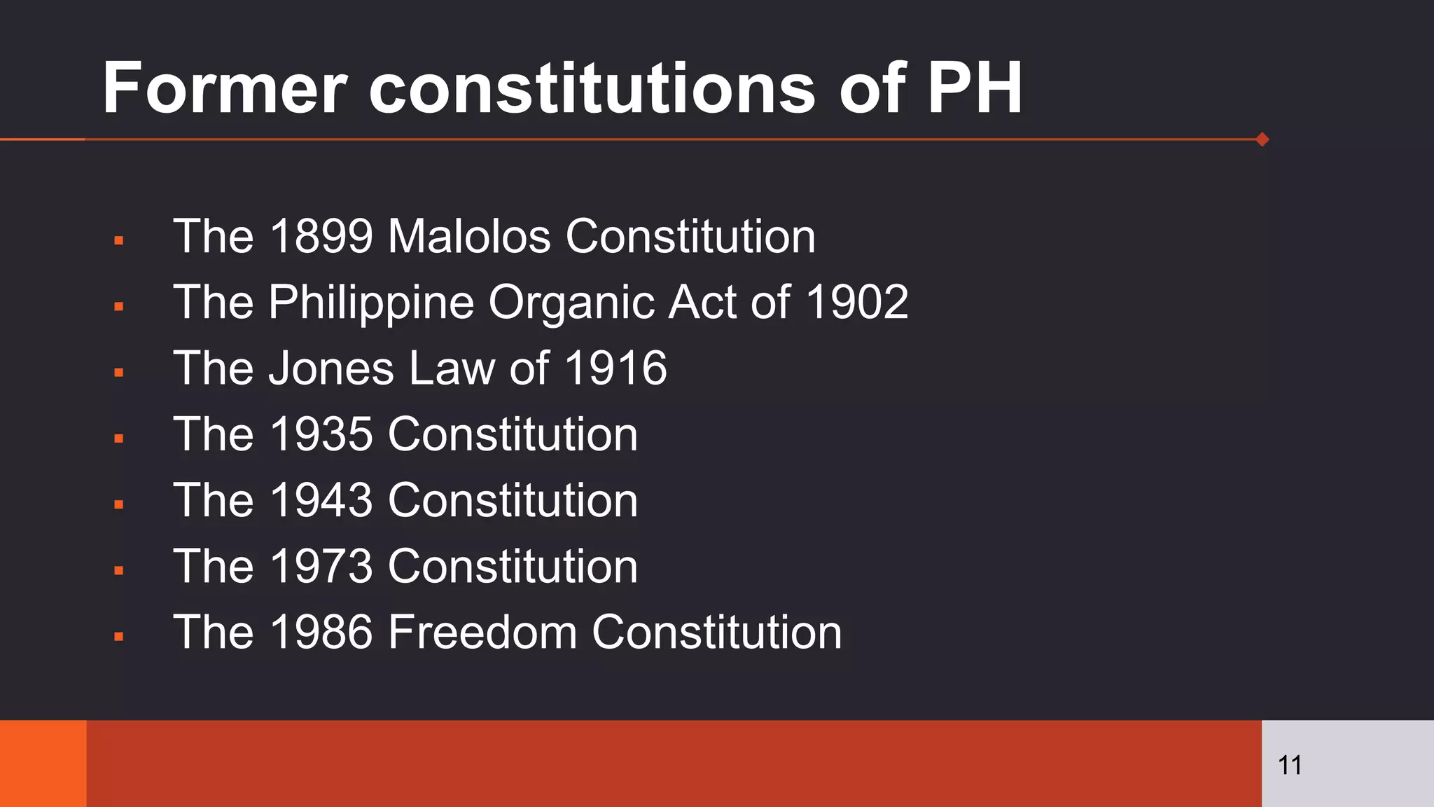 Constitution: Definition and Classifications | PDF