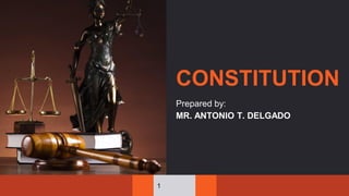 Constitution: Definition and Classifications | PDF
