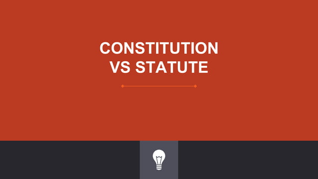 Constitution: Definition and Classifications | PDF | Law