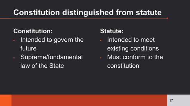 Constitution: Definition and Classifications | PDF | Law