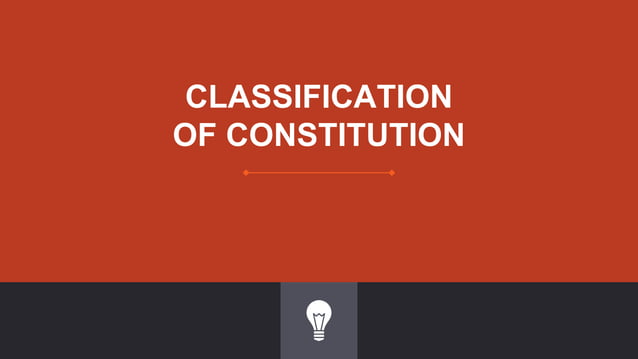 Constitution: Definition and Classifications | PDF | Law