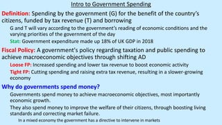 Government Spending (G) | PPT