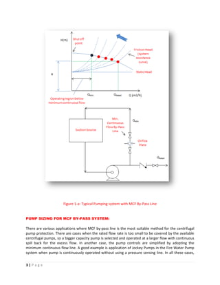 Pump Sizing - Adding Minimum flow to Rated Flow, WHEN & WHY | PDF