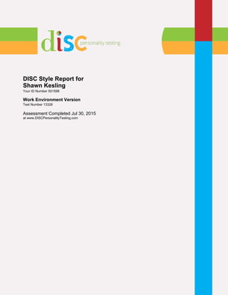 DISC_Report | PDF